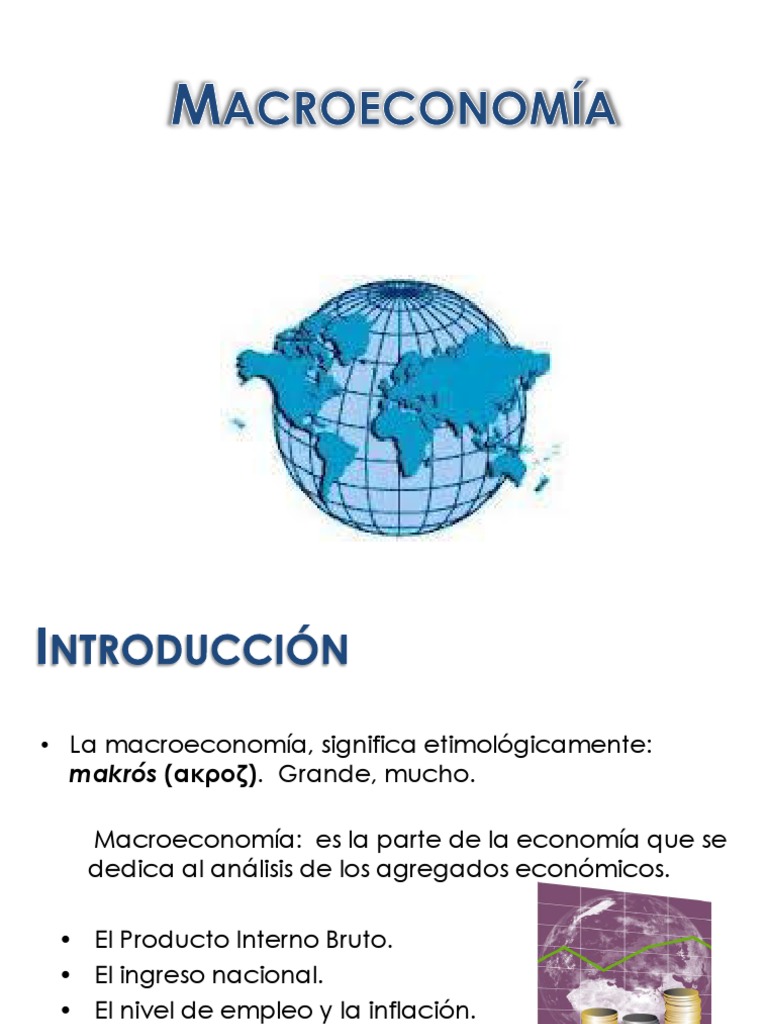 MACROECONOMÍA | PDF | Inflación | Producto Interno Bruto