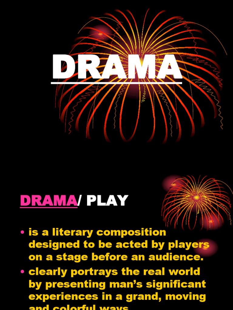 Elements of Drama | PDF | Play (Theatre) | Comedy