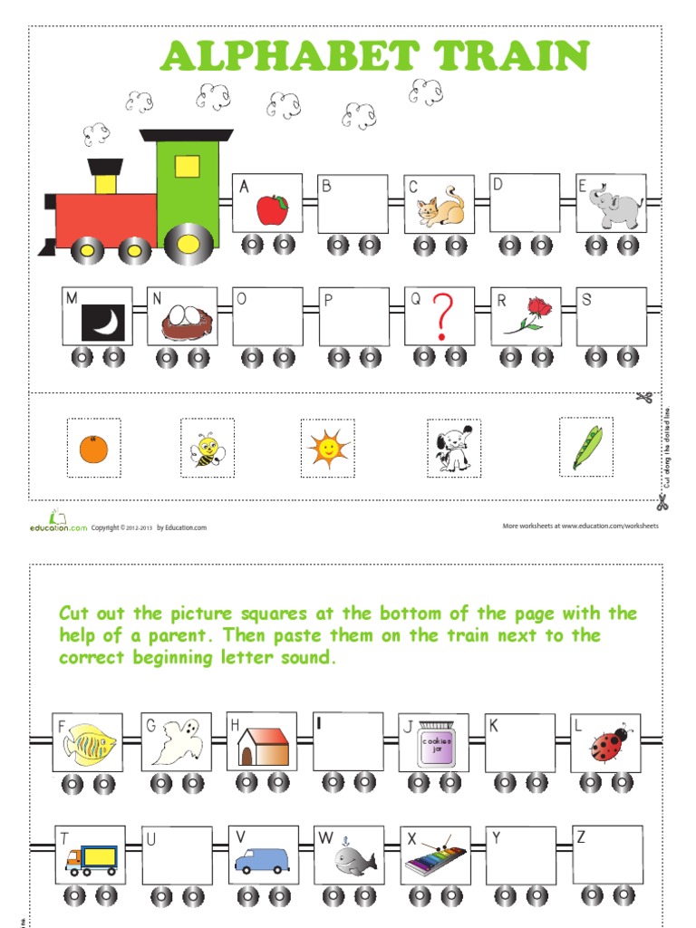Alphabet Train | PDF