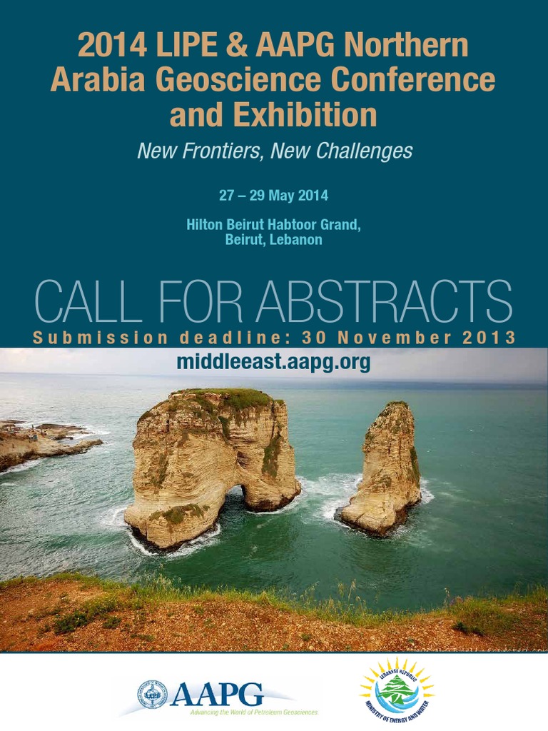 2014 LIPE AAPG Call For Abstracts Brochure | PDF | Petroleum Reservoir ...