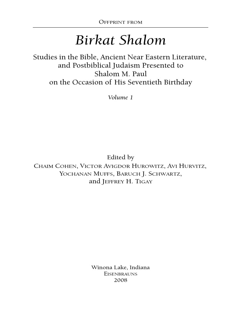 ROM-SHILONI - Dt. Concepts of Exile in JR and Ez (2008) | PDF | Book Of ...