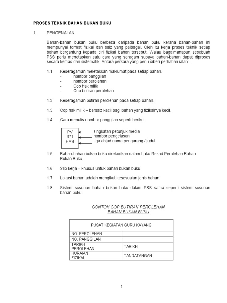 54 Proses Teknik Bahan Bukan Buku Pdf