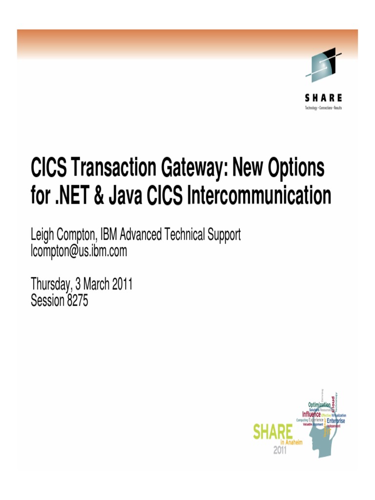 8275 CICS TG New Options Again | PDF | Application Programming ...