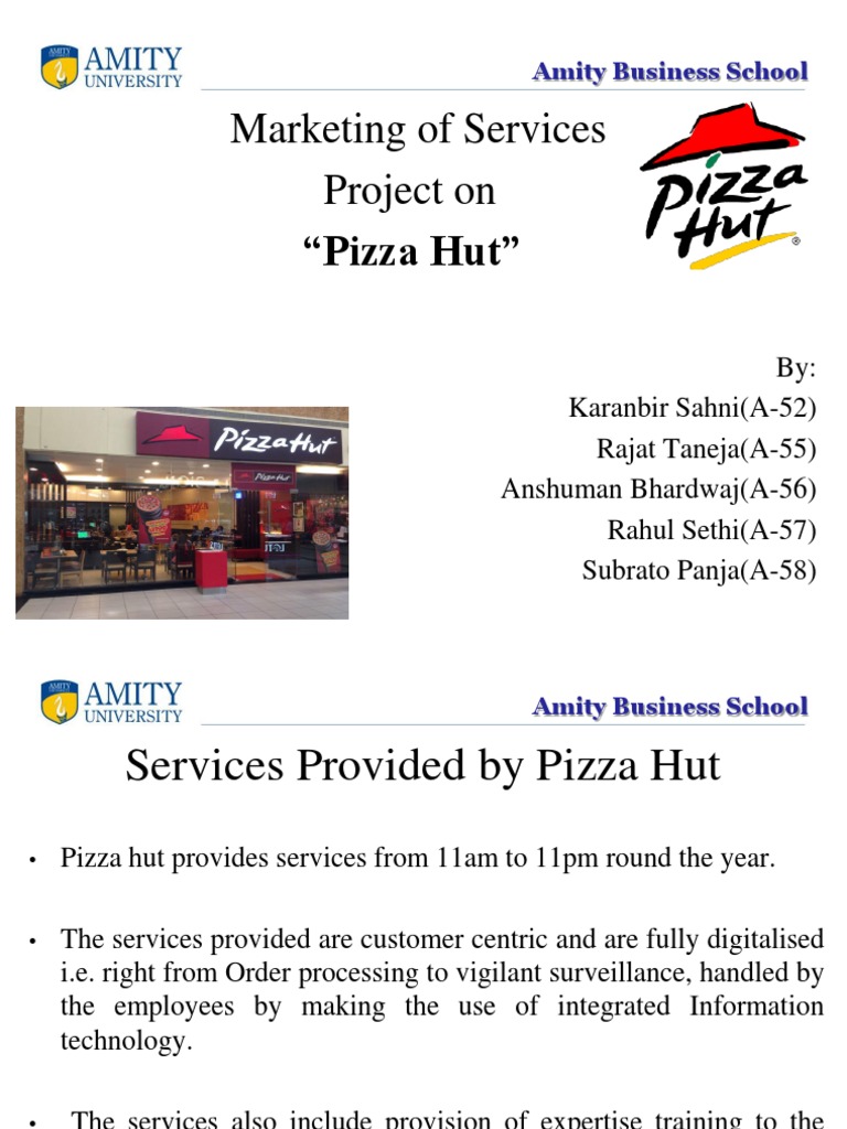 Pizza Hut Service Marketing Analysis | PDF | Causality | Business