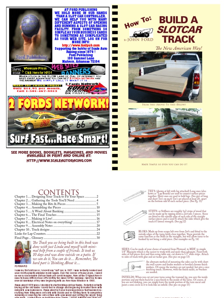 How to Build a Slot Car Track | PDF | Relay | Switch