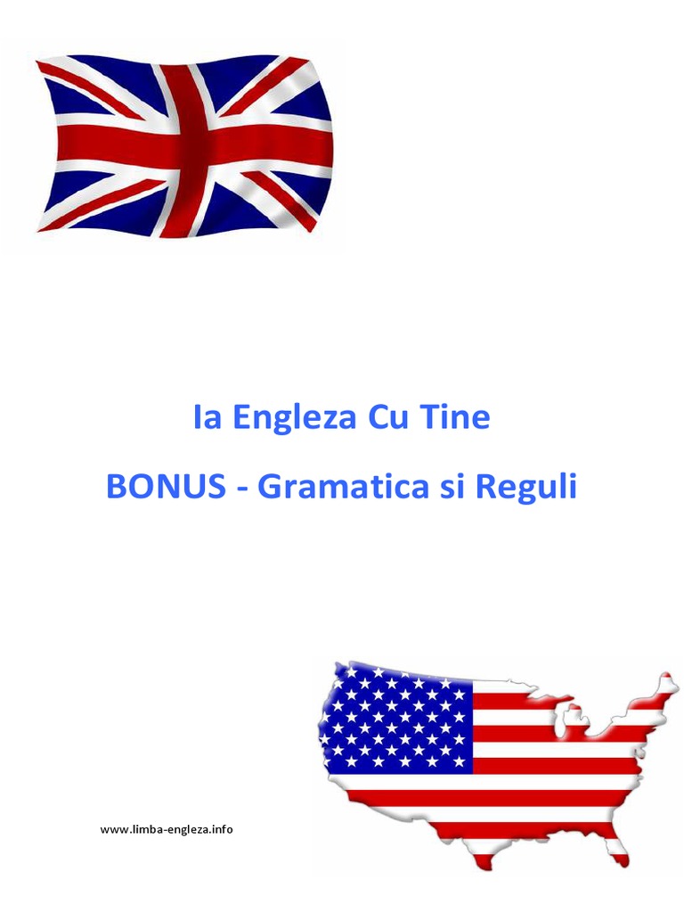 Ia Engleza Cu Tine - Gramatica Si Reguli | PDF