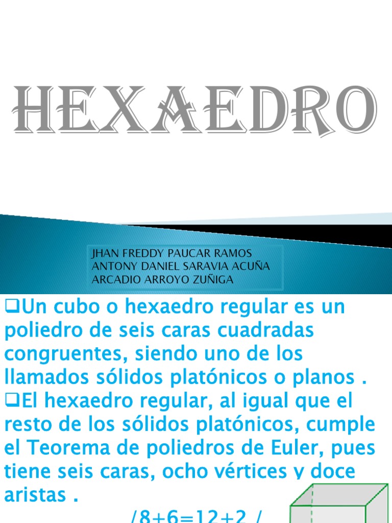 HEXAEDRO | PDF