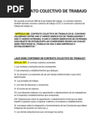 Cuadro Comparativo - Contrato Individual y Colectivo | PDF | Acuerdo colectivo | Sindicato