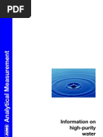 Water Purity Conversion Chart | PDF | Electrical Resistance And ...
