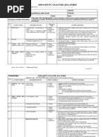 JHA - General Electrical Work | PDF | Risk | Personal Protective Equipment