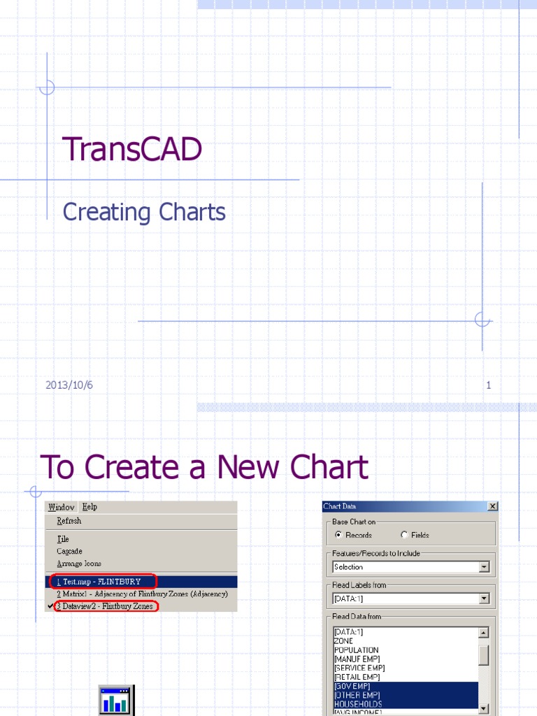 TransCAD 20 CreatingCharts | PDF