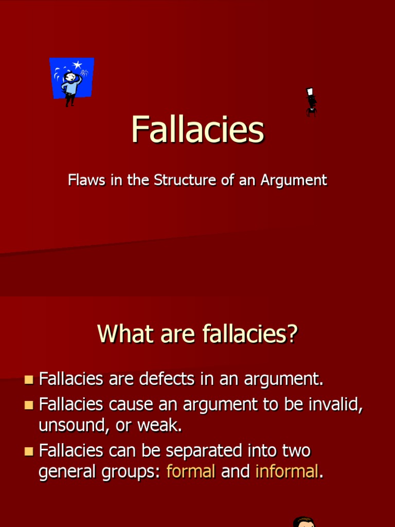 Fallacies 2011 | Argument | Fallacy