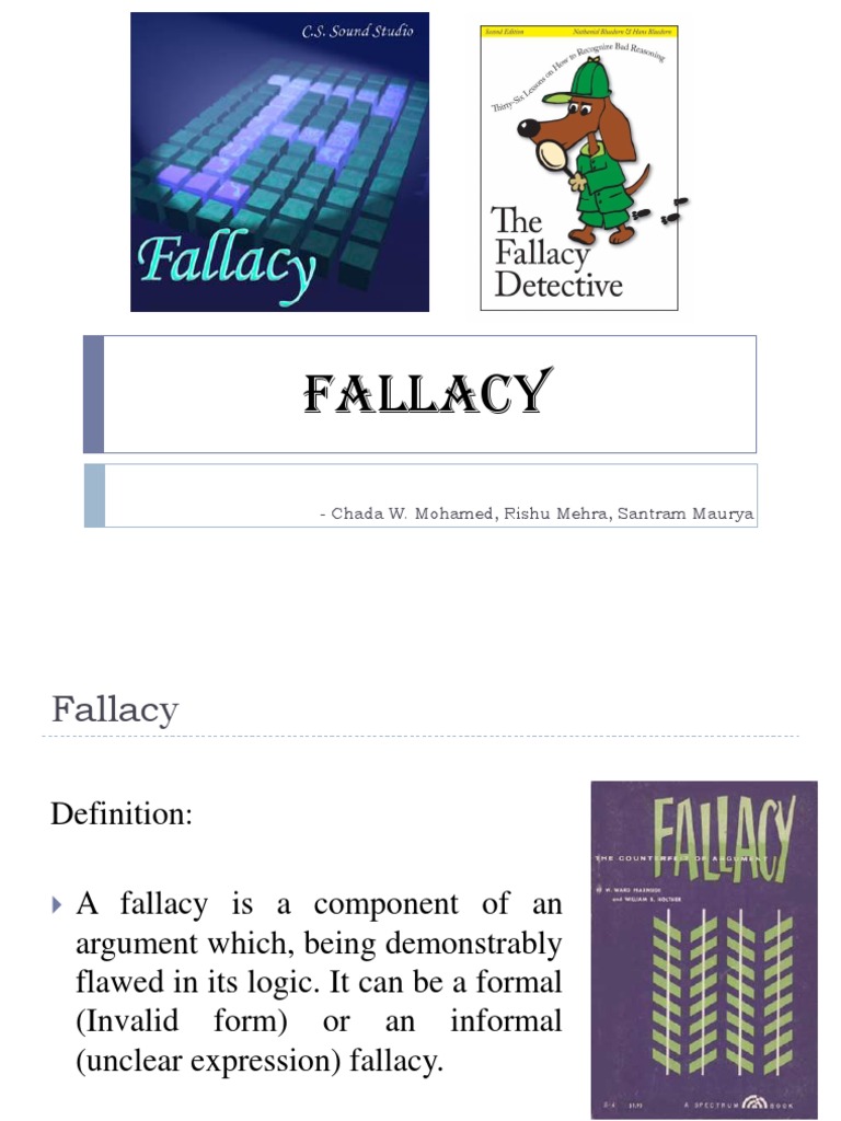 Fallacyfinal 1234536040131928 2 | PDF | Fallacy | Argument
