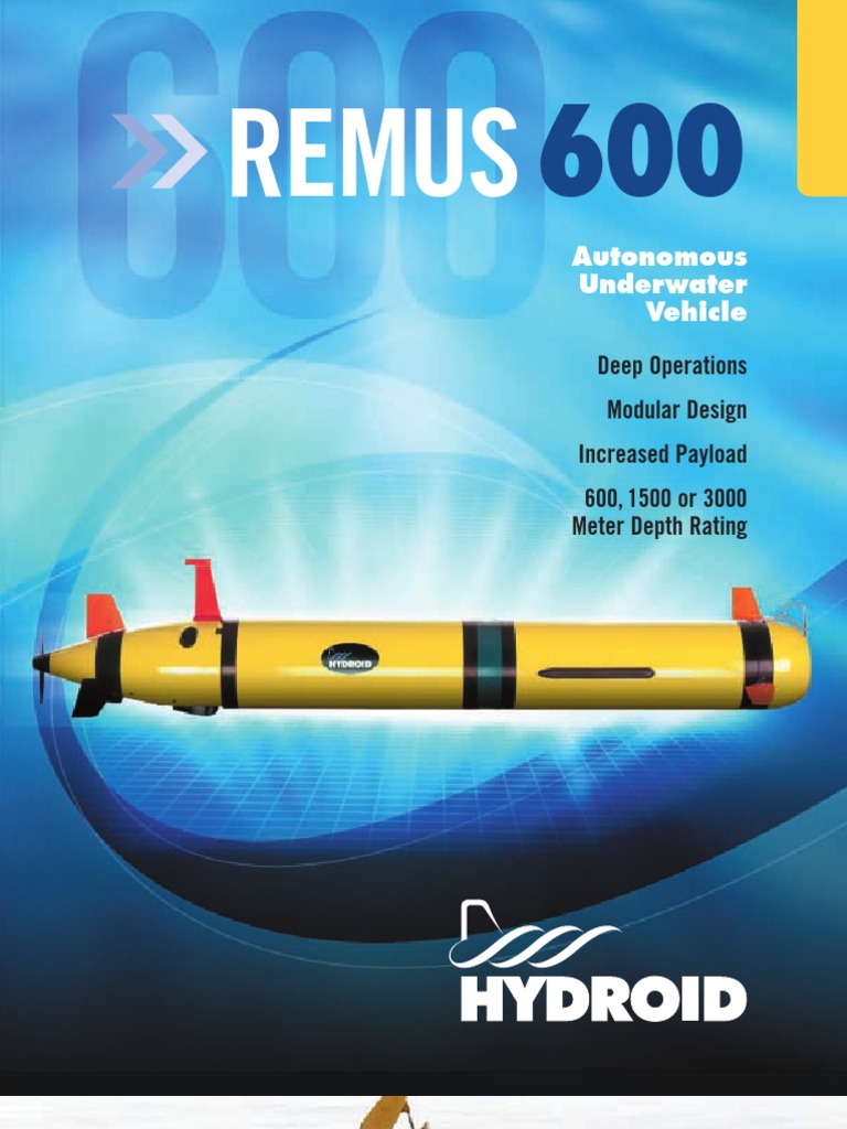Remus 600 | Sonar | Electrical Engineering | Free 30-day Trial | Scribd