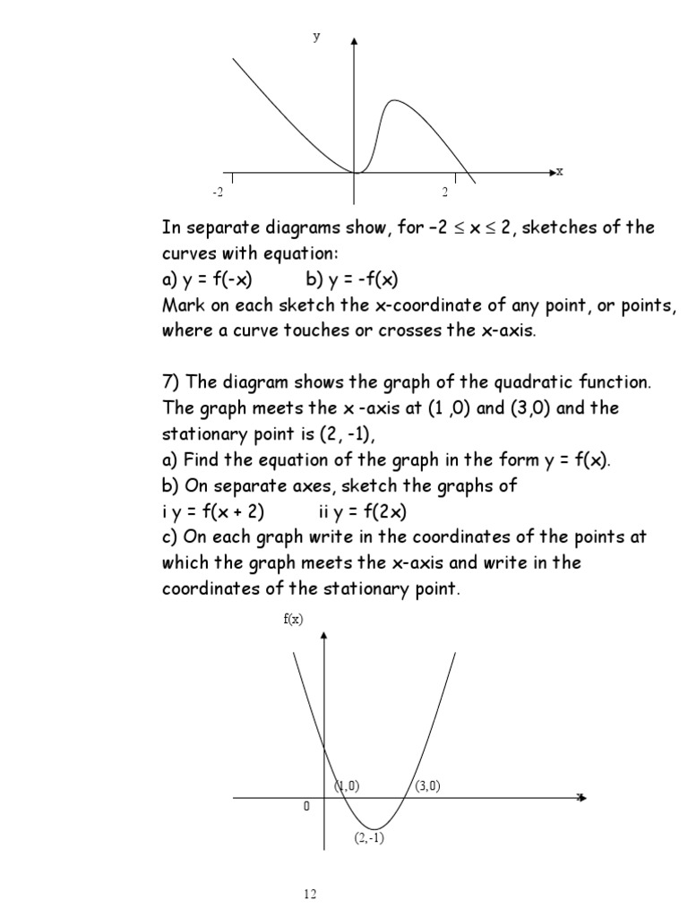 1229 Sketching Curves c1 | PDF | Asymptote | Algebraic Geometry