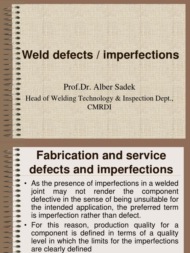 Weld Defects | PDF | Welding | Construction