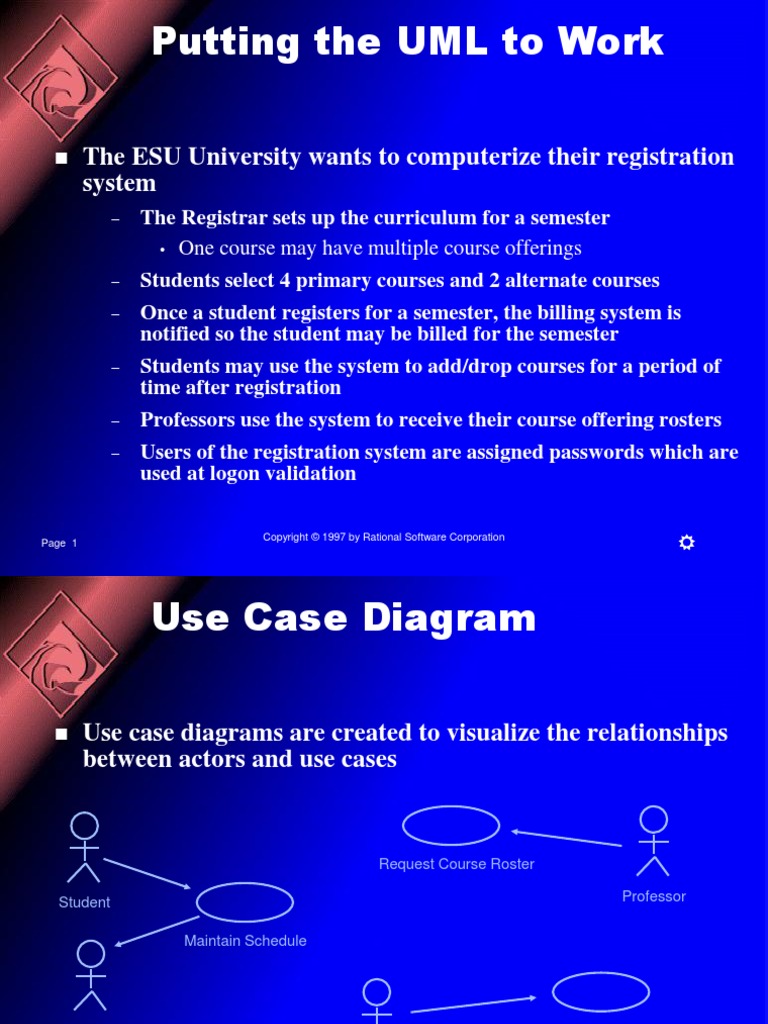 UML Sequence and Class Diagrams | PDF | Class (Computer Programming ...