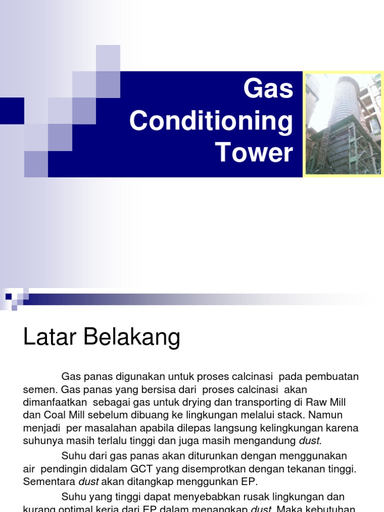 Gas Conditioning Tower | PDF