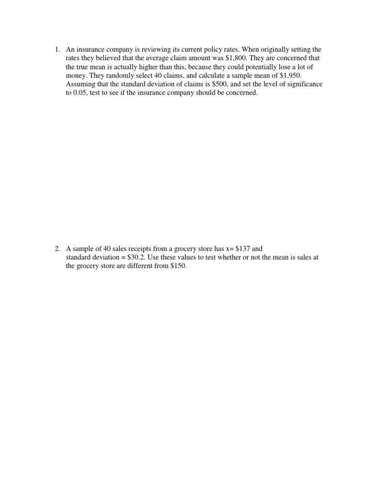 Testing Of Hypothesis Pdf Standard Deviation Statistical 0717