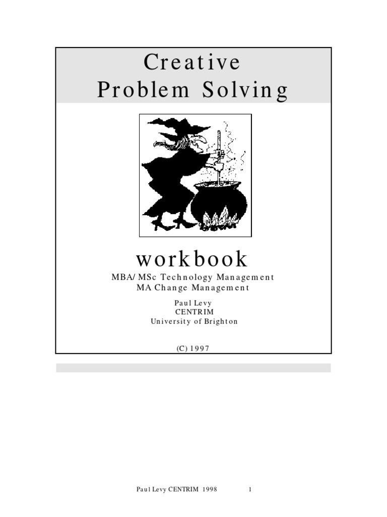 Creative Problem Solving | PDF | Creativity | Scientific Method