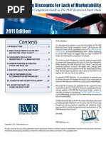Calculating DLOM: Models and Methods | PDF | Business Valuation ...