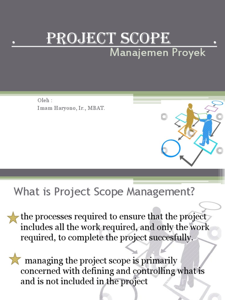 Project Scope Management | PDF | Project Management | Production And ...