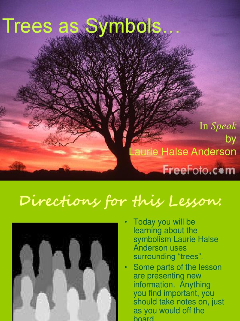 Speak Tree Symbolism | PDF | Pruning | Trees