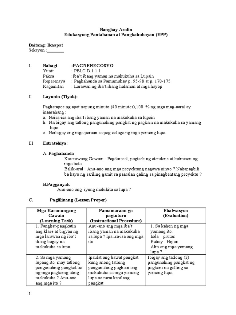 5 Pagnenegosyo IV | PDF