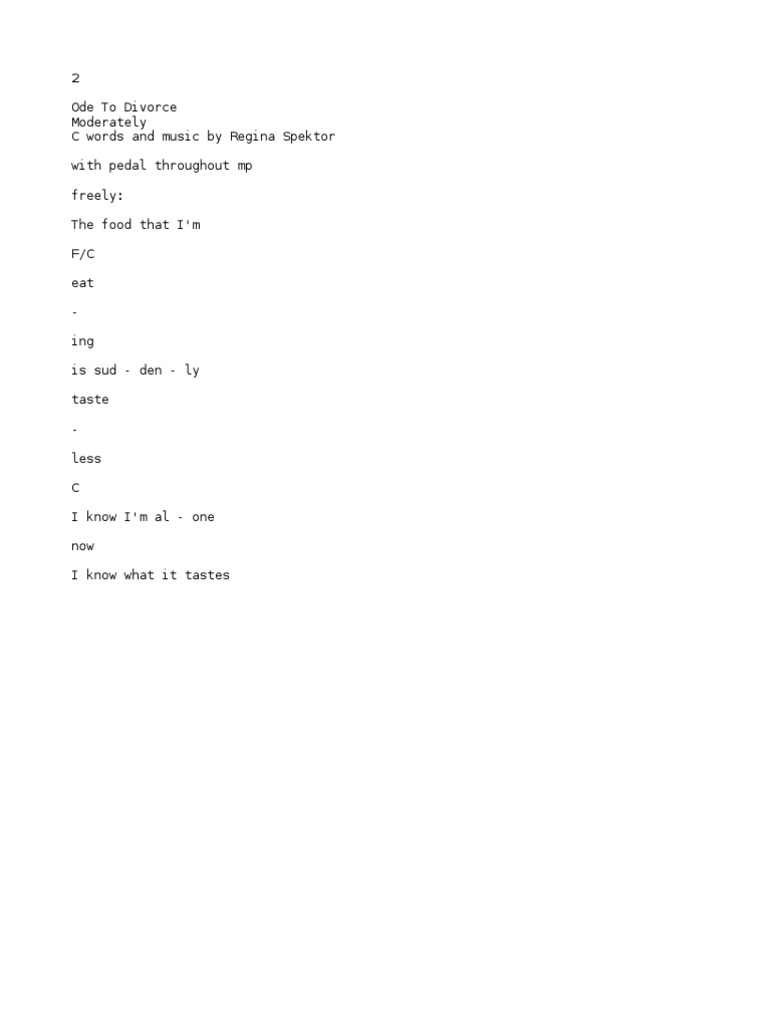 Regina Spektor Complete Soviet Kitsch Songbook Sheet Music Regispek ...