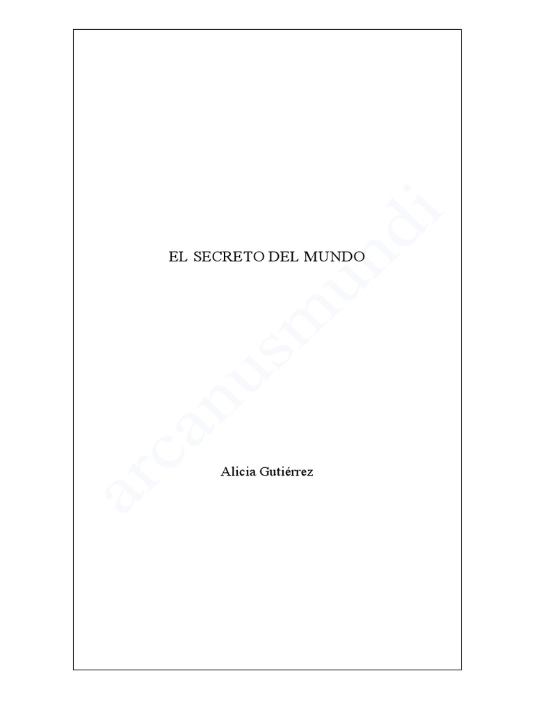 El Secreto Del Mundo Pdf Granada Verdad