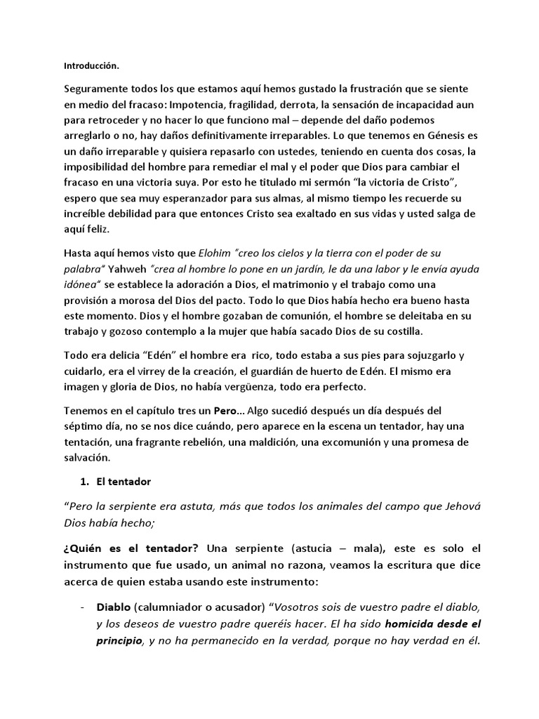 Pero La Serpiente Era Astuta | PDF | Diablo | Cristo (título)