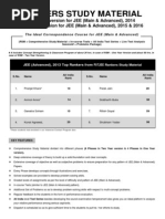 FIITJEE Ranker S Study Material PDF | PDF