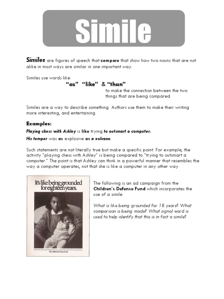 Simile HO | PDF | Career & Growth | Social Science