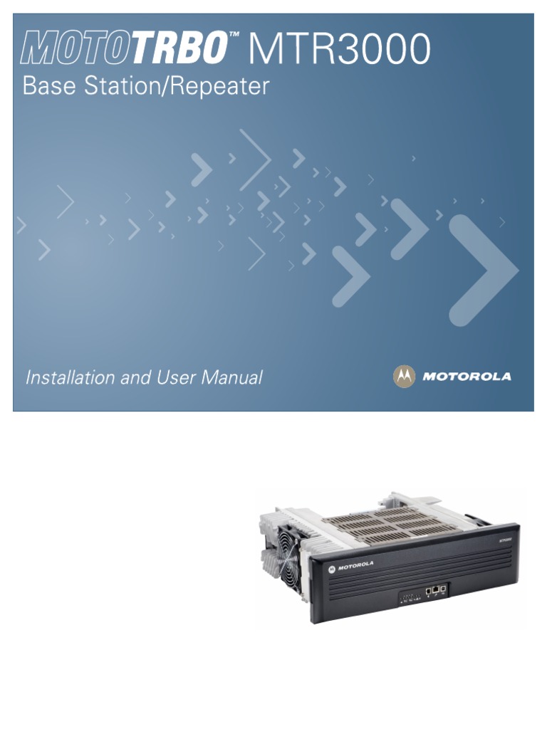 MTR3000 Install and User Manual | PDF | Amplifier | Signal (Electrical ...