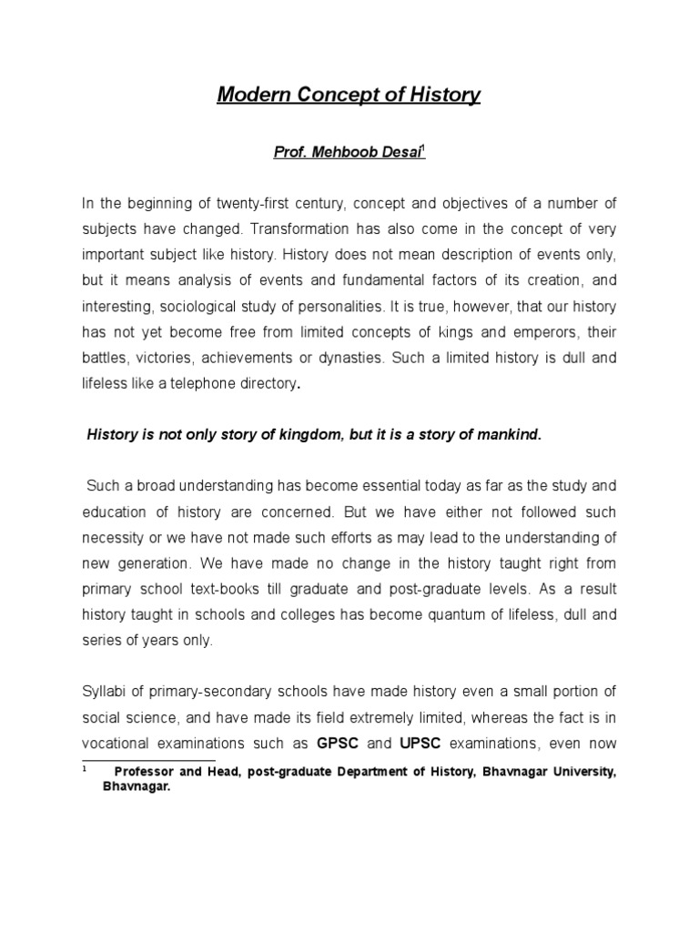 Modern Concept of History | PDF | Textbook | Adolf Hitler