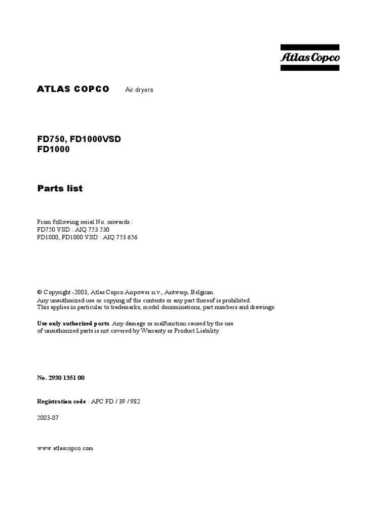 Asl FD750-1000&1000VSD | PDF | Fuse (Electrical) | Valve