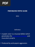 Perforative Peritonitis | PDF | Peritoneum | Surgery