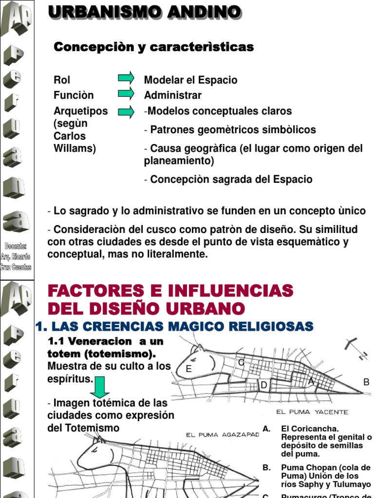 Urbanismo Andino: Diseño y Creencias | PDF | Machu Picchu | Área urbana