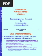 CICS Cheat Sheet | Computing | Technology
