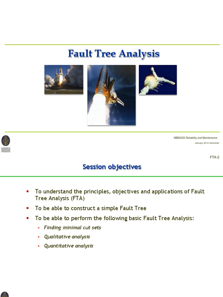 Session 5-Fault Tree Analysis | PDF | Reliability Engineering | Science