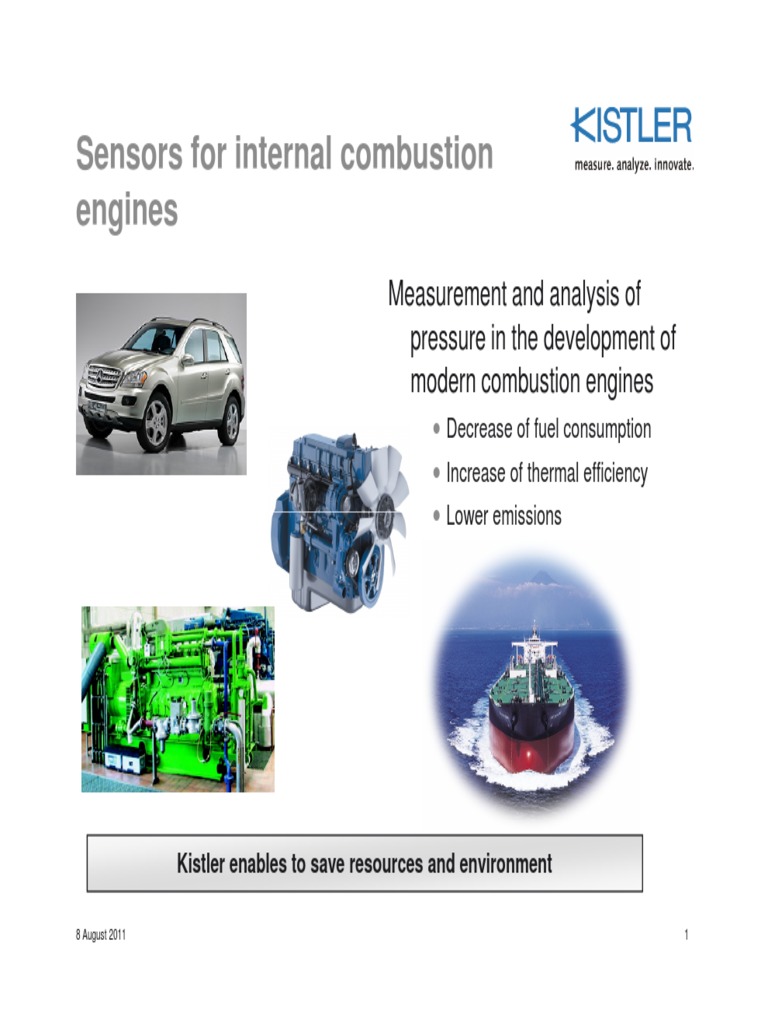 Sensors for Combustion Engine Efficiency | PDF | Computers