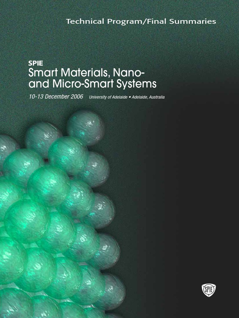 Smart Materials - Nano & Micro Smart Systems | Nanotechnology | Photonics