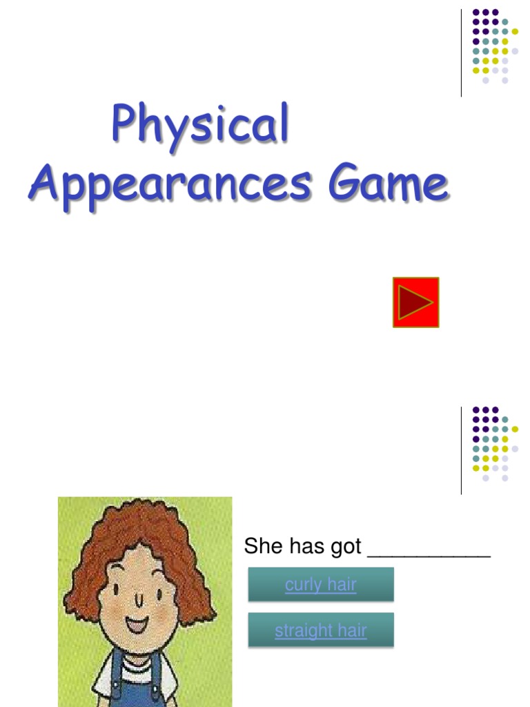 Physical Appearance Games | PDF