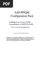 SAP PP Configuration | PDF | Computing