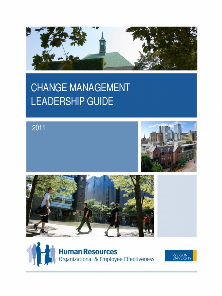 Change Management Leadership Guide | PDF | Change Management ...