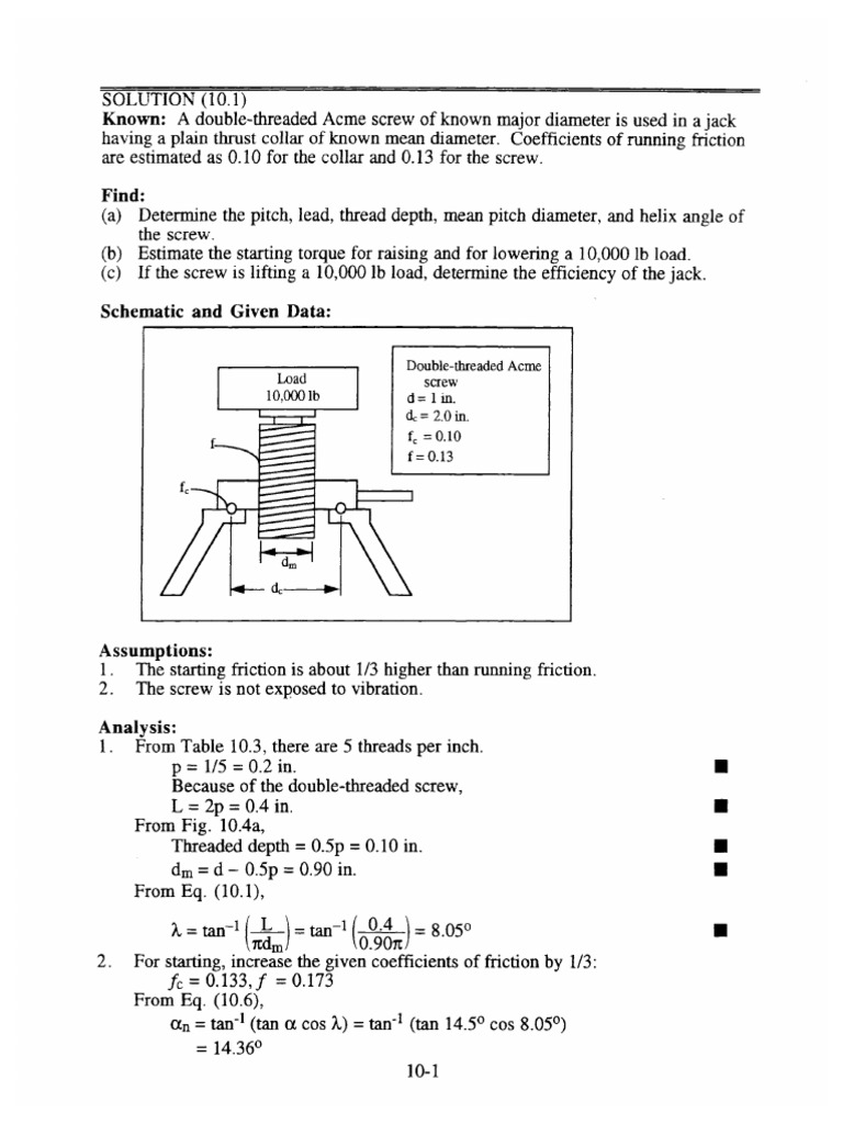 Fundamentals Of Machine Design Solution Manual 
