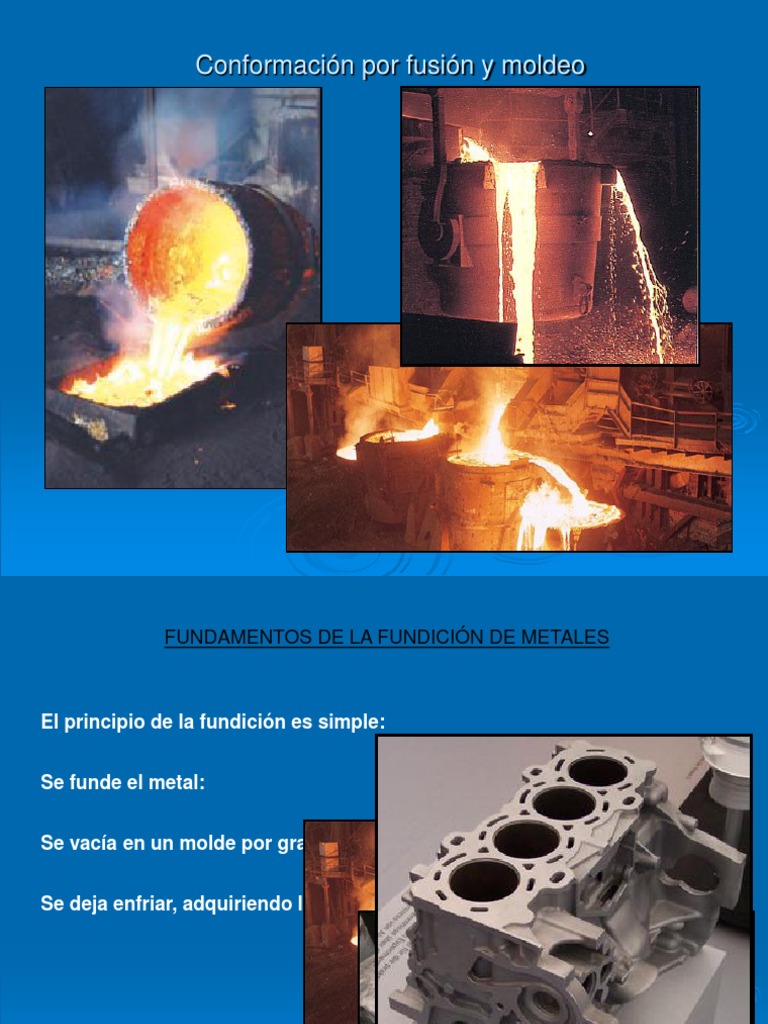 Conformacion Por Fusion y Moldeo12 | PDF | Fundición (metalurgia ...