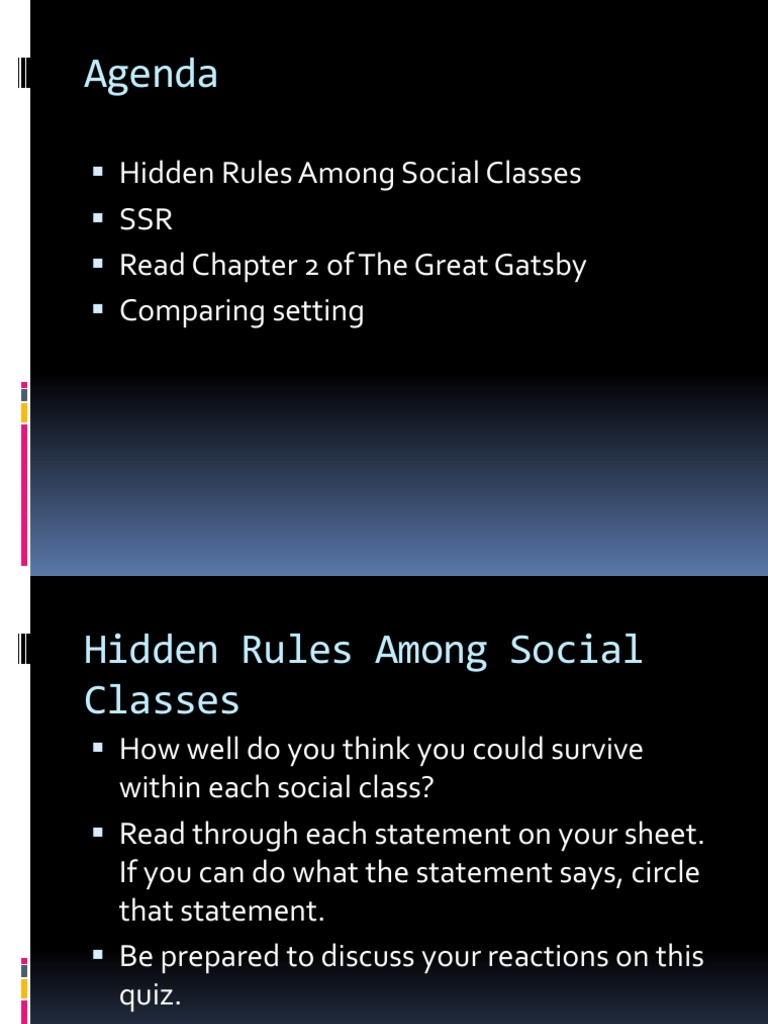 Great Gatsby Chapter 2 Class Discussion | PDF