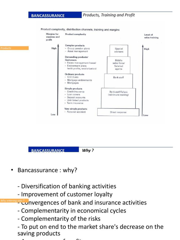 Bancassurance: Products, Training and Profit | PDF | Insurance | Profit ...