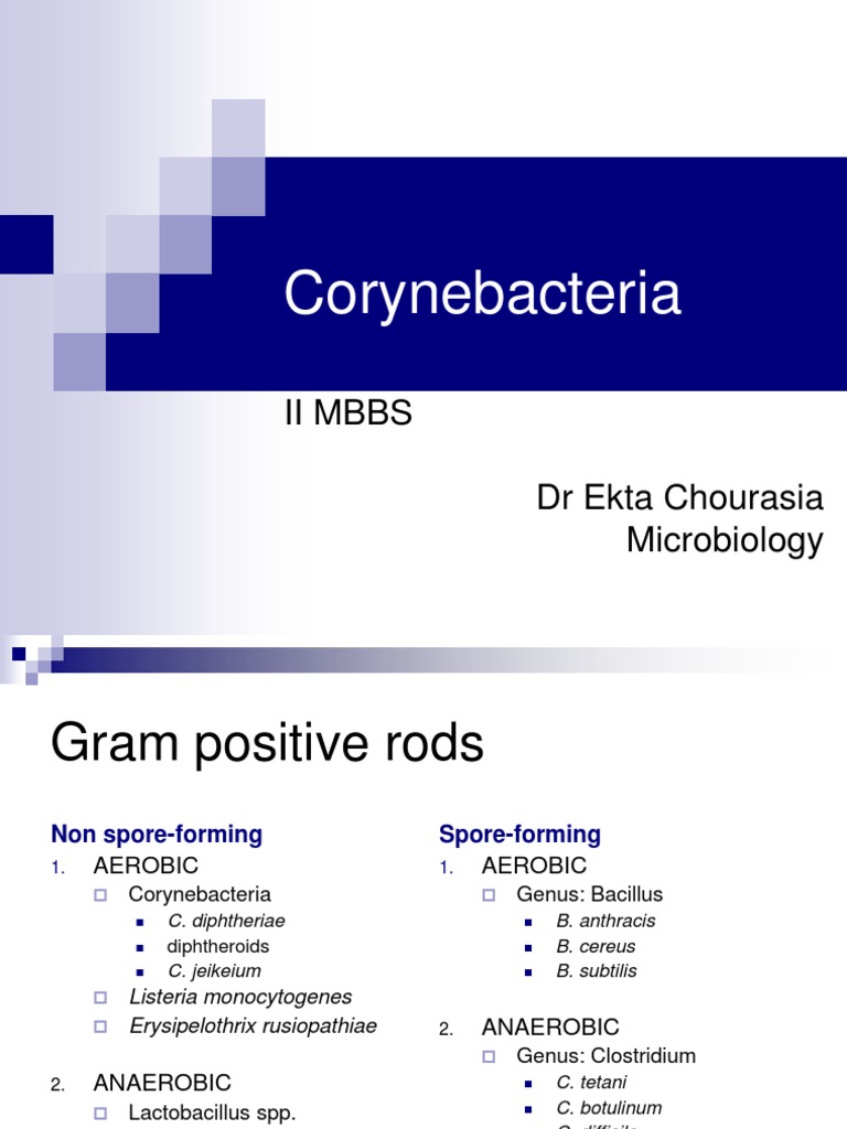 Corynebacteria | Clinical Pathology | Microbiology
